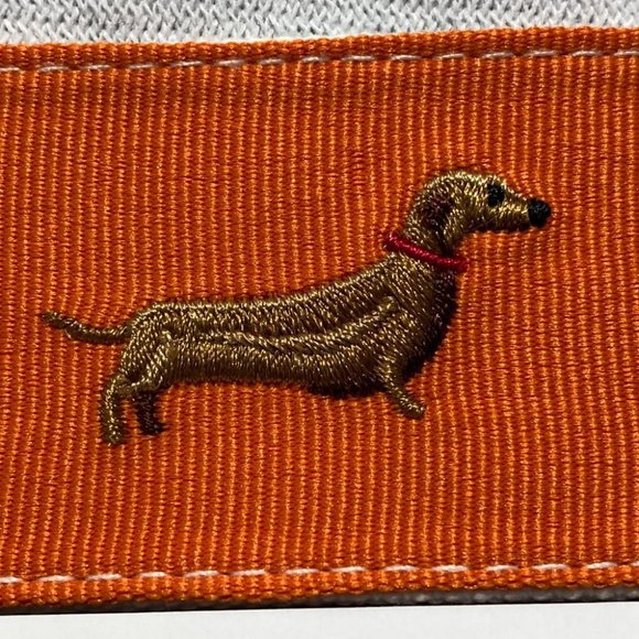 Dancing Dog Designs | Accessories | Dachshund Dog Belt Orange Womens ...